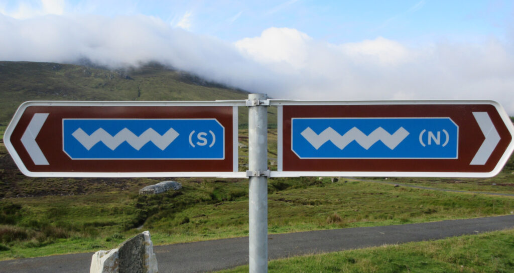 WAW sign | Ireland By Bike